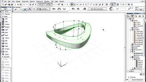 Architecture 101 Izle The Archicad Shell Tool Define Holes Into Shell