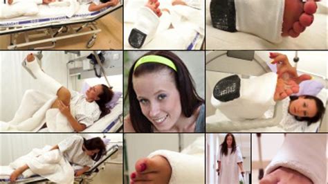 Minnie Slwc Hospital Slwc With Crutching Casted Memories Casts