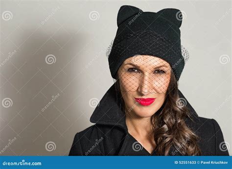 Portrait Of Beautiful Woman Stock Image Image Of Ears Attractive