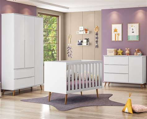 Quarto De Bebê Completo Madeiramadeira