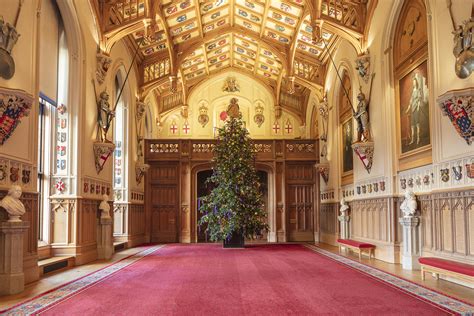 Windsor Castle Unveils First Royal Christmas Display After Queen