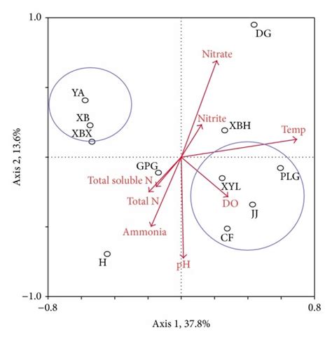 Dgge Fingerprints And The Redundancy Analysis Of Dgge Band Data Of Nosz