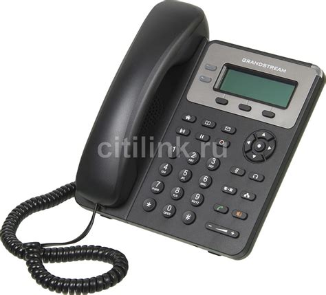 Купить IP телефон GRANDSTREAM GXP-1615 в интернет-магазине СИТИЛИНК ...
