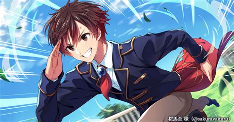 依頼絵 【おしらせ】桜馬至さん動画イラスト 海原カイロのイラスト Pixiv