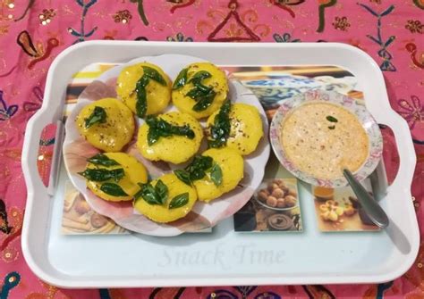 Instant Soft Spongy And Fluffy Khamen Dhokla The Taste Of Gujrati