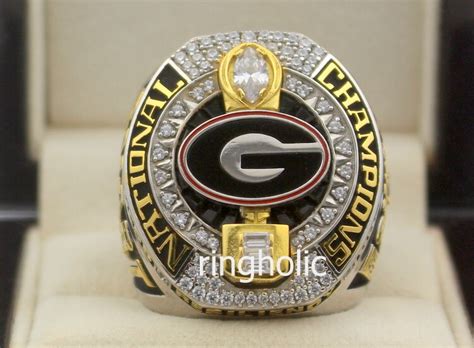 Georgias Bulldogs 2021 National Championship Ring Replica