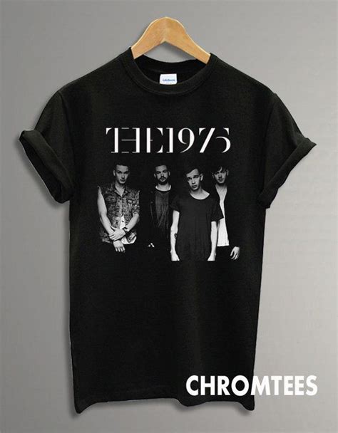 The 1975 Shirt The 1975 Band Tshirt Printed Black By Chromtees 1649