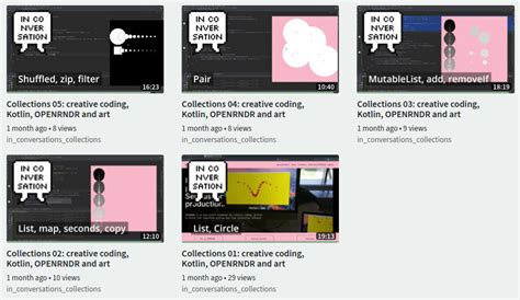 In Conversations Live Coding And Chatting About Openrndr 📺 Video