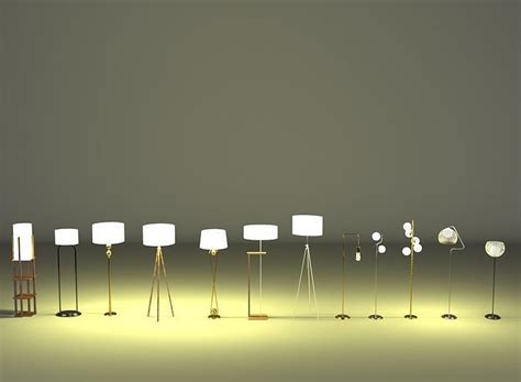 Lamp Bundle 3d Model Cgtrader