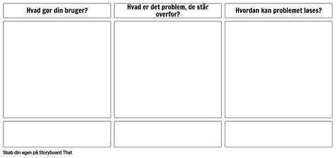 Agile Brugerhistorier Skabelon Storyboard By Da Examples