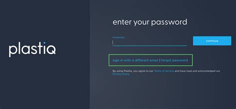 Resetting Your Password