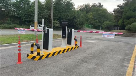 인천 차량번호인식 주차차단기 설치 Youtube