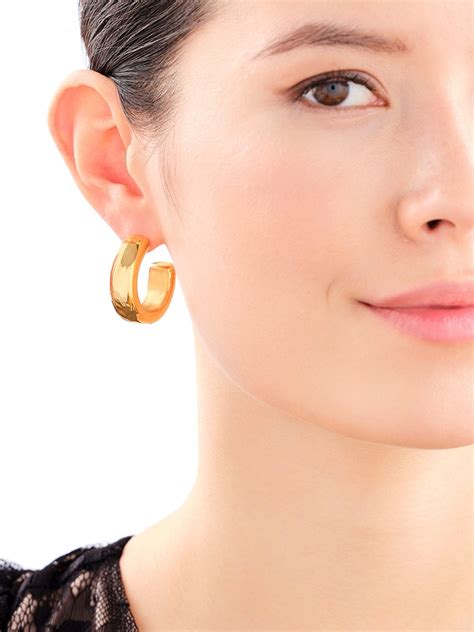 Stainless Steel Hoop Earring Ref No El535 9748 Apart