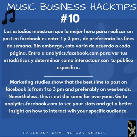 Mejores Horas Para Publicar En Facebook