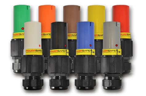 Distribution Box And Single Pole Connectors Powersafe In Wales