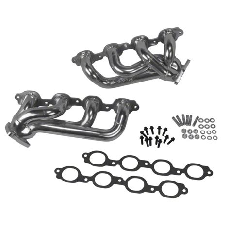 Bbk Tahoe 1 34 Inch Shorty Headers Polished Silver Ceramic 40470 15