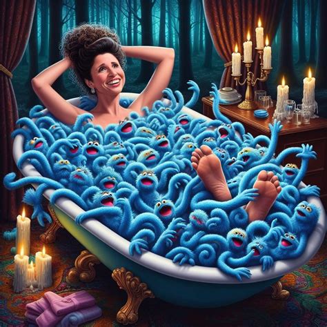 Ai Elaine Benes Seinfeld Tickled By Monsters 7 By Tmuhh On Deviantart