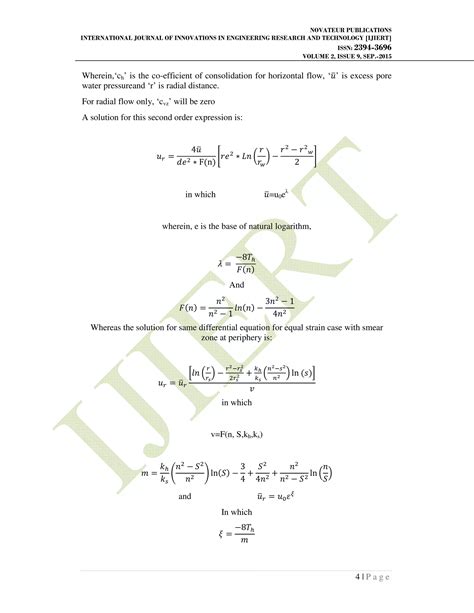 Field And Theoretical Analysis Of Accelerated Settlement Using Vertical Drains Pdf