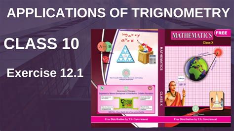 Applications Of Trignometry Class 10 Exercise 12 1 Problems