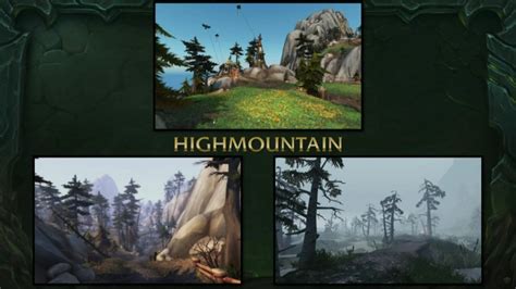 Yeni Bölge The Broken Isles Wow Tr Legion World Of Warcraft Legion