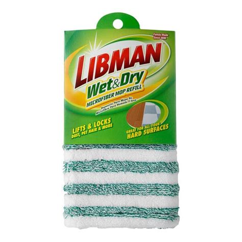 Libman 119 18 Microfiber Wet Dry Floor Mop Pad For 117 6 Case
