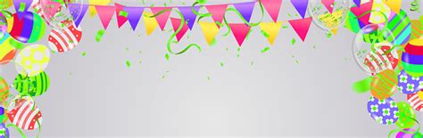 생일 축하 배경 그랜드 개막식 벡터 배너입니다 현실적인 광택 풍선 색종이 공휴일에 대한 스톡 벡터 아트 및 기타 이미지