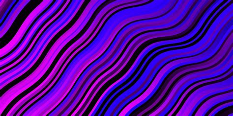 Light Pink Blue Vector Texture With Circular Arc Colorful Geometric Sample With Gradient