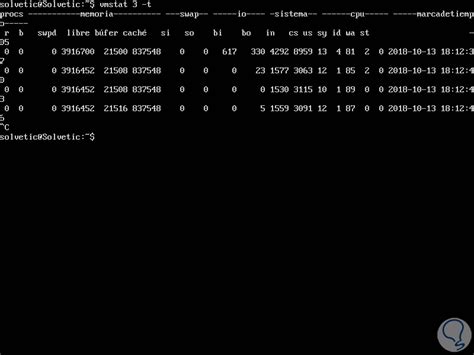 C Mo Usar Comando Vmstat Linux Solvetic