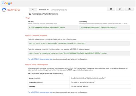 Create Recaptcha Api Keys • Vntweb