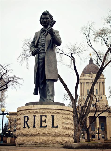 Louis David Riel Winnipeg Canada Western Canada Manitoba Canada