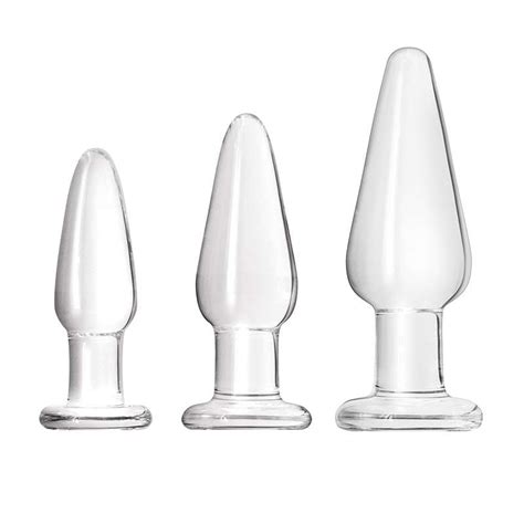 Crystal Tapered Kit Clear Flirty Rabbit Sex Toy Shop