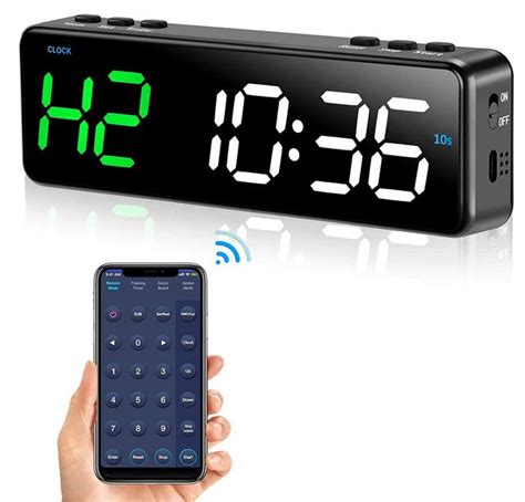5 Smartphone Compatible LED Interval Timers