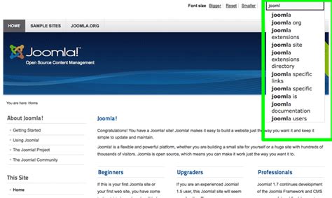 New Features In Joomla