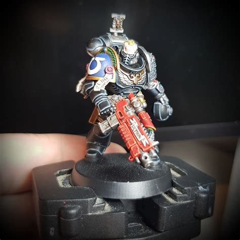 Deathwatch Primaris Ultramarine Lieutenant Warhammer 40k Miniatures