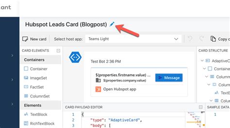 How To Build An Adaptive Card For A Sharepoint Intranet Adenin