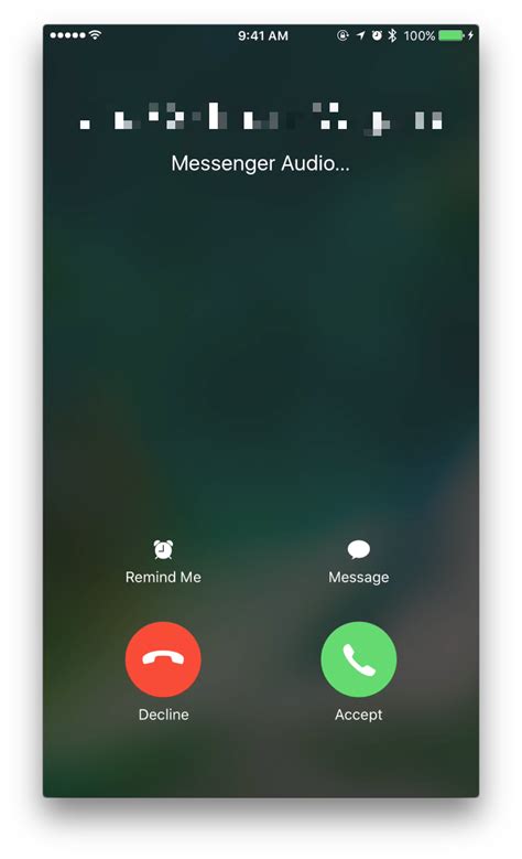 Facebooks Messenger App Now Supports Callkit On Ios 10 Brings Voip