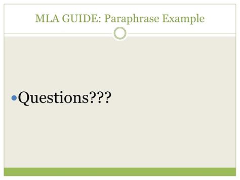 PPT Paraphrasing PowerPoint Presentation Free Download ID 2921548