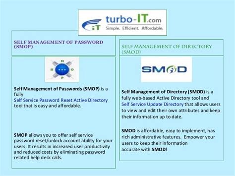 Self Manage Web Based Automate Password Reset
