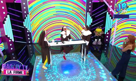 Las Monjas De Pataclaun Hacen De Las Suyas En El Set De Magaly TV