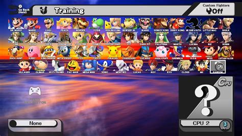 Smashu Css Bg Pack [super Smash Bros Wii U ] [mods]