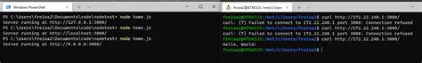 Wsl Networking Page Uses A Vague Example To Connect To A Windows Side With No Steps To Reproduce