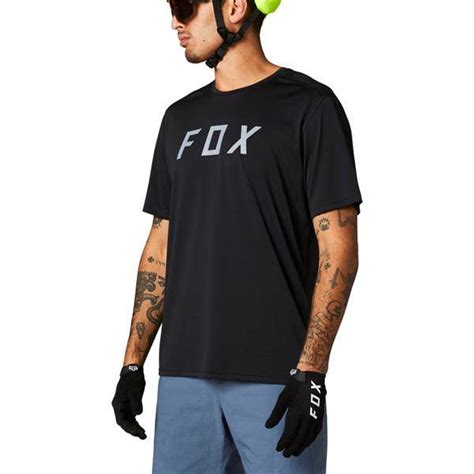 Koszulka Rowerowa FOX Ranger FOX Black ROWER Odzież Bluzy