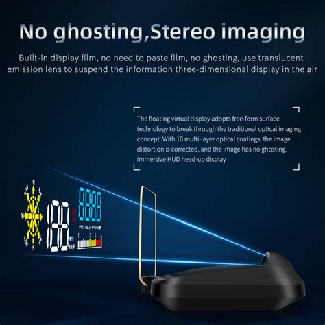 WYING HUD C5 Head Up Display OBD2 GPS Speedometer Grandado