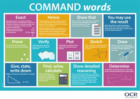 Cambridge Command Words 7th 8th Grade Quiz Quizizz