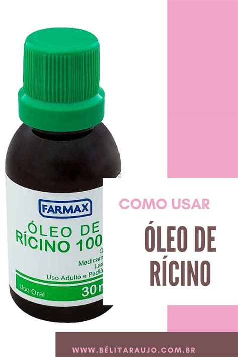 Como Usar Óleo De Rícino Nos Cabelos