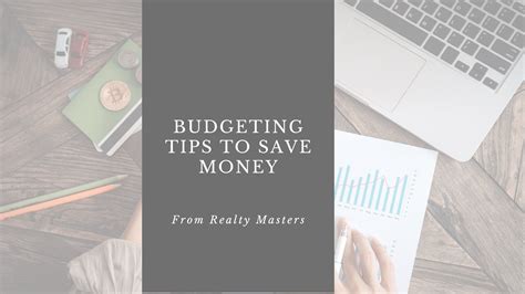 Budgeting Tips To Save Money