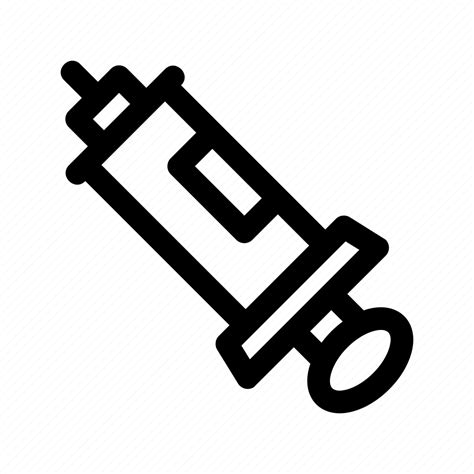Injection Medical Medicine Syringe Needle Health Icon Download
