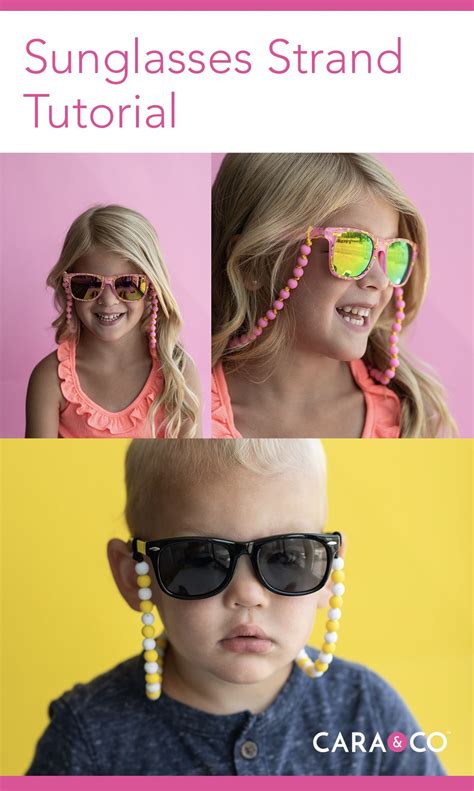 Tutorial Sunglasses Strand Diy Sunglasses Sunglasses Silicone Beads