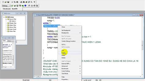Pic 18f4520 Timer0 ChẾ ĐỘ 8 Bit TẠo Xung CÓ TẦn SỐ 10hz Youtube