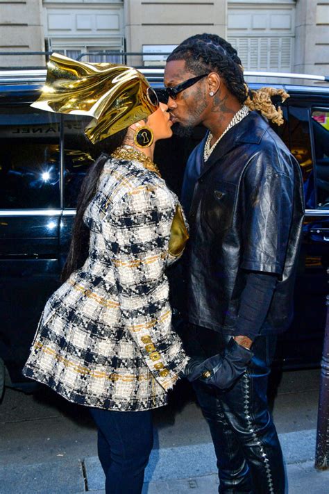 Photo Cardi B Et Son Mari Offset Font Du Shopping à Paris Le 29
